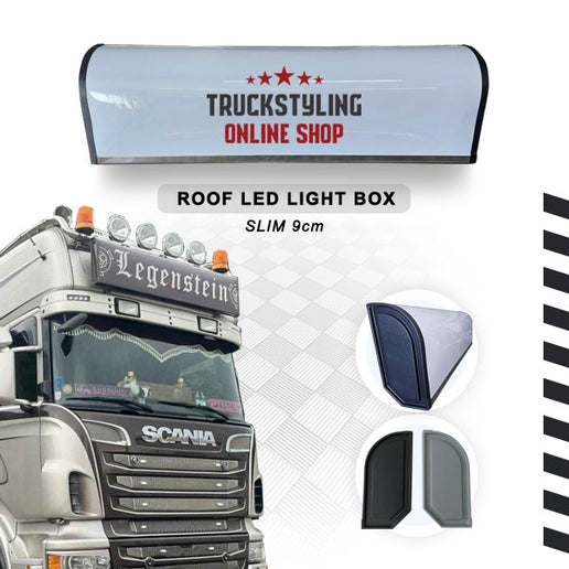 Roof LED light box - SLIM 9cm